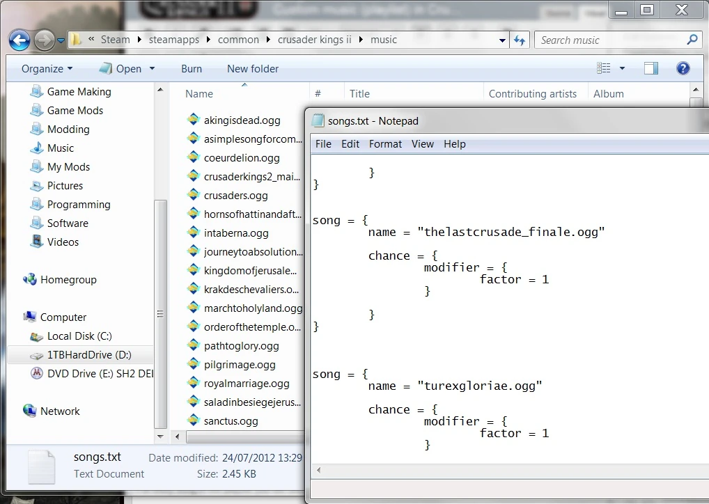 Custom music (playlist) in Crusader Kings II | Crusader Kings II Wiki ...
