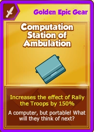 Computation Station of Ambulation (Golden Epic) | Crusaders Of The Lost ...