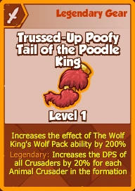 Trussed-Up Poofy Tail of the Poodle King | Crusaders Of The Lost Idols ...