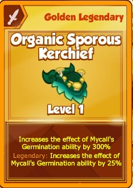 Organic Sporous Kerchief (Golden Legendary) | Crusaders Of The Lost ...