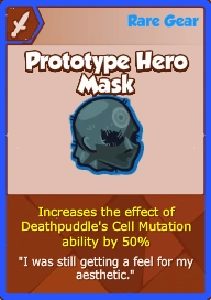 Prototype Hero Mask | Crusaders Of The Lost Idols Wikia | Fandom