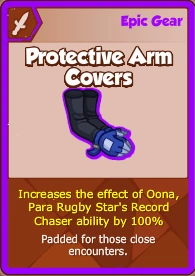 Protective Arm Covers | Crusaders Of The Lost Idols Wikia | Fandom
