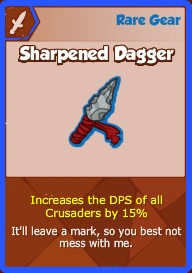 Sharpened Dagger | Crusaders Of The Lost Idols Wikia | Fandom