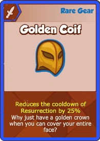 Golden Coif | Crusaders Of The Lost Idols Wikia | Fandom