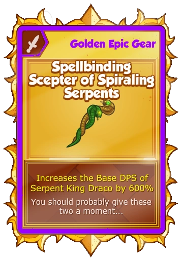 Spellbinding Scepter of Spiraling Serpents | Crusaders Of The Lost ...