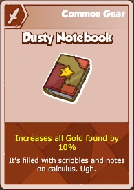Dusty Notebook | Crusaders Of The Lost Idols Wikia | Fandom