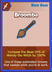 Broomba | Crusaders Of The Lost Idols Wikia | Fandom