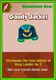 Gaudy Jacket | Crusaders Of The Lost Idols Wikia | Fandom