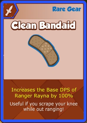 Clean Bandaid | Crusaders Of The Lost Idols Wikia | Fandom