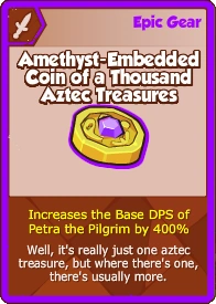 Amethyst-Embedded Coin of a Thousand Aztec Treasures | Crusaders Of The ...