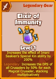 Elixir of Immunity | Crusaders Of The Lost Idols Wikia | Fandom