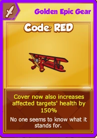 Code Red (Golden Epic) | Crusaders Of The Lost Idols Wikia | Fandom