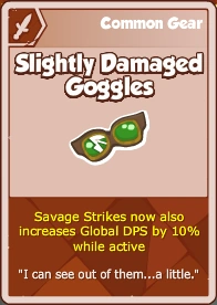 Slightly Damaged Goggles | Crusaders Of The Lost Idols Wikia | Fandom