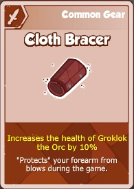 Cloth Bracer | Crusaders Of The Lost Idols Wikia | Fandom