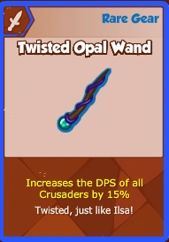 Twisted Opal Wand | Crusaders Of The Lost Idols Wikia | Fandom