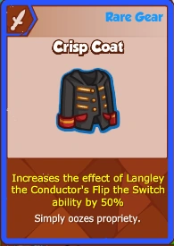 Crisp Coat | Crusaders Of The Lost Idols Wikia | Fandom
