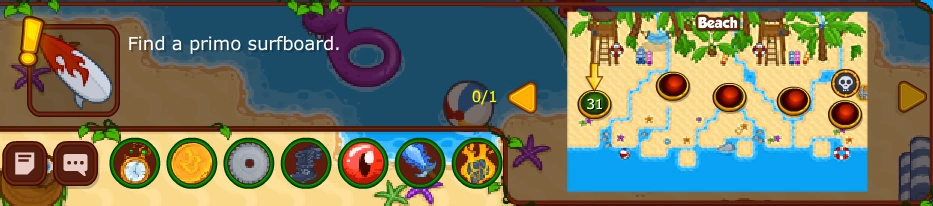 Princess' Pool Party: Map 7: Levels 31-35 -- Beach 2 | Crusaders Of The ...