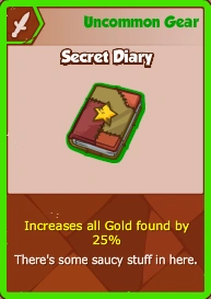 Secret Diary | Crusaders Of The Lost Idols Wikia | Fandom