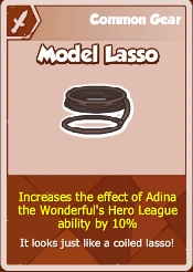 Model Lasso | Crusaders Of The Lost Idols Wikia | Fandom