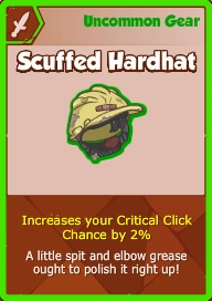 Scuffed Hardhat | Crusaders Of The Lost Idols Wikia | Fandom