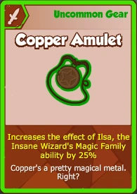 Copper Amulet | Crusaders Of The Lost Idols Wikia | Fandom