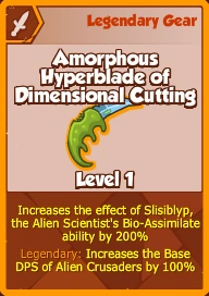 Amorphous Hyperblade of Dimensional Cutting | Crusaders Of The Lost ...