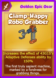 Clamp-Happy Robo Grabber (Golden Epic) | Crusaders Of The Lost Idols ...