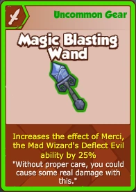 Magic Blasting Wand | Crusaders Of The Lost Idols Wikia | Fandom