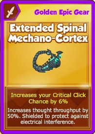 Extended Spinal Mechano-Cortex (Golden Epic) | Crusaders Of The Lost ...