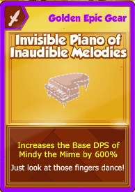 Invisible Piano of Inaudible Melodies (Golden Epic) | Crusaders Of The ...