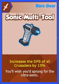 Sonic Multi-Tool | Crusaders Of The Lost Idols Wikia | Fandom