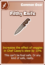 Filthy Knife | Crusaders Of The Lost Idols Wikia | Fandom