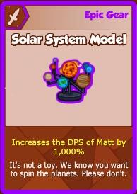 Solar System Model | Crusaders Of The Lost Idols Wikia | Fandom