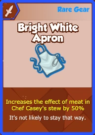Bright White Apron | Crusaders Of The Lost Idols Wikia | Fandom