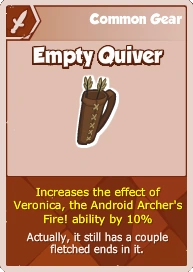 Empty Quiver (Veronica, the Android Archer) | Crusaders Of The Lost ...