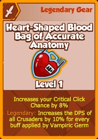 Heart-Shaped Blood Bag of Accurate Anatomy | Crusaders Of The Lost ...