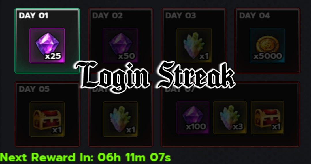 Login Rewards | Crusadersroblox Wiki | Fandom