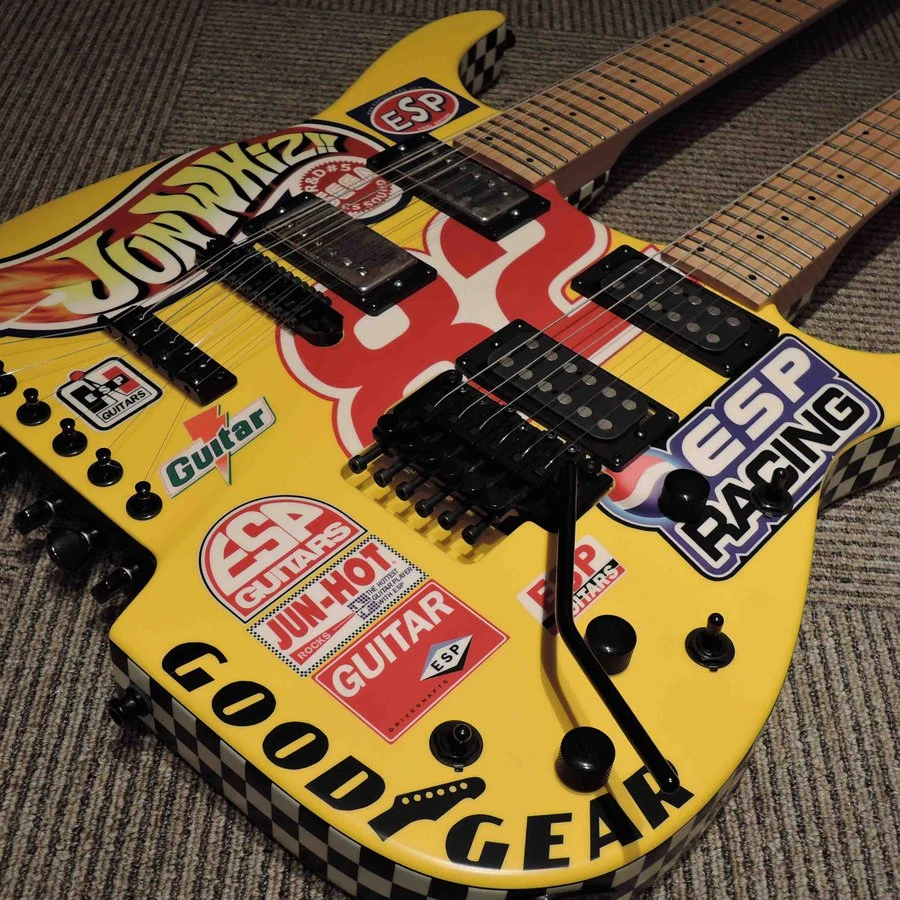 ESP SEC "82 Custom" Double-Neck | Crush 40 Wiki | Fandom