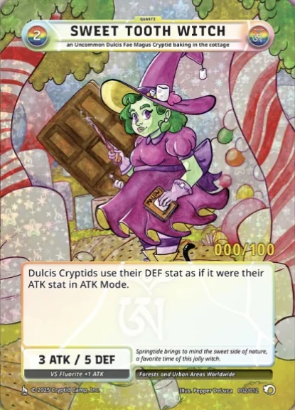 Card 2 - Sweet Tooth Fairy (Year 2152 Pack) | Cryptid Camp Wiki | Fandom