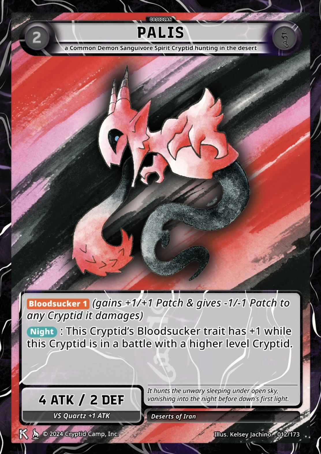 Card 12 - Palis (Base Set) | Cryptid Camp Wiki | Fandom