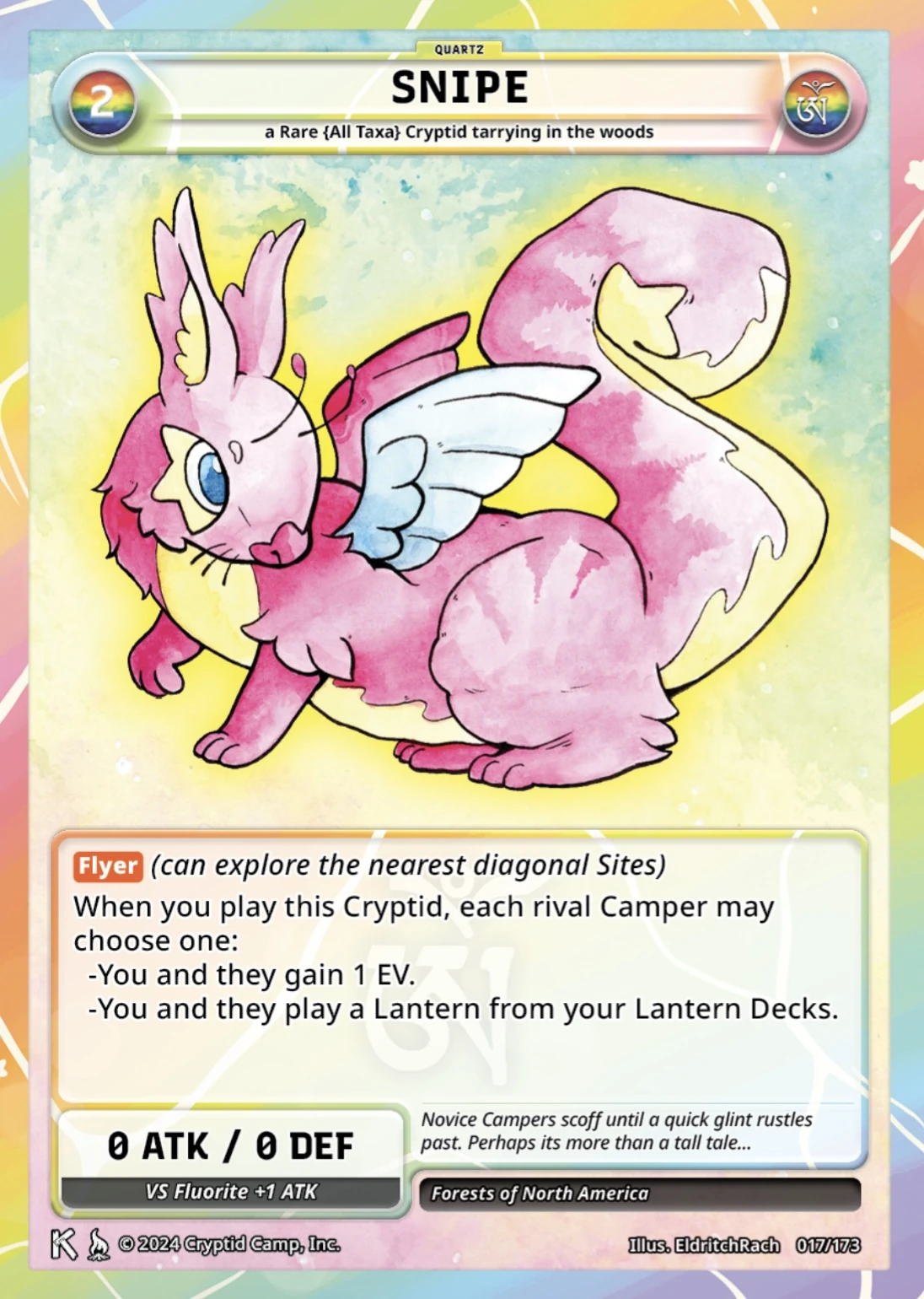Card 17 - Snipe (Base Set) | Cryptid Camp Wiki | Fandom