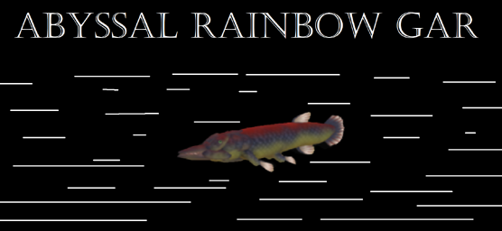 Abyssal Rainbow Gar | Cryptid that you saw Wiki | Fandom
