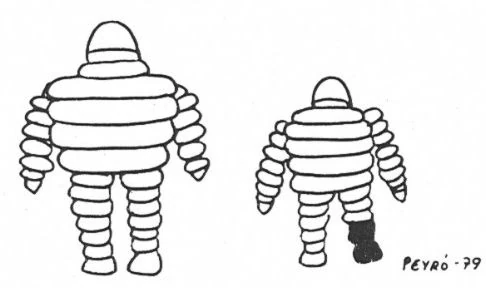 Black Michelin Man
