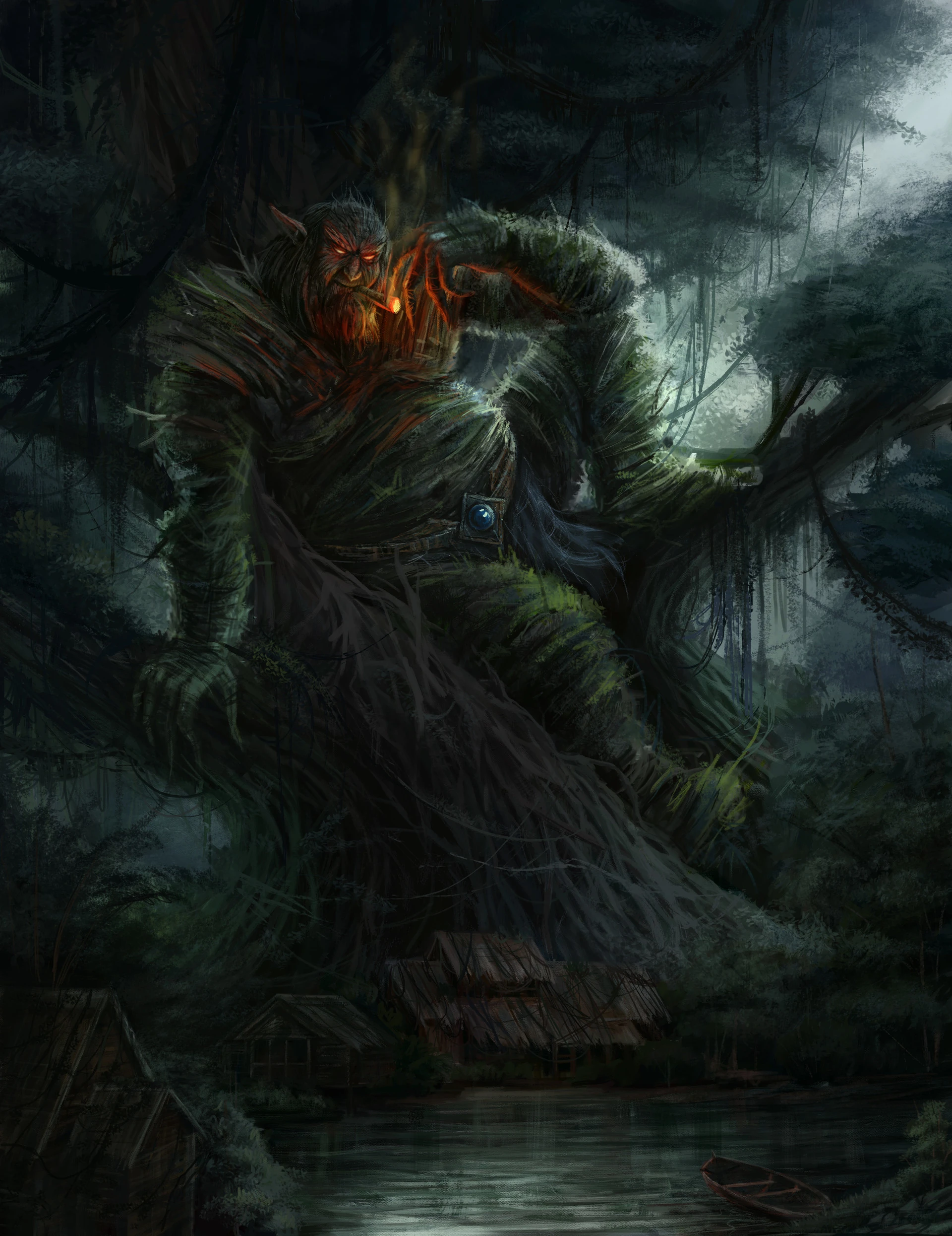 Matorepo Wera (Green Swamp Demon) | Cryptid Wiki | Fandom