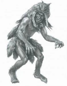 skin walker coloring pages