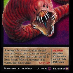 Mongolian Death Worm