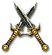 Dark Assassin's Daggers | Crystal Maidens Wiki | Fandom