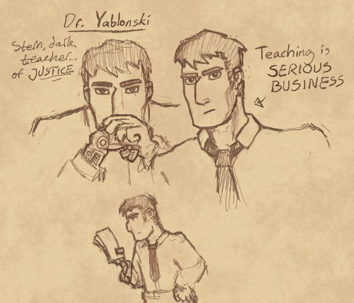Dr. Yablonski | Whateley Academy Wiki | Fandom