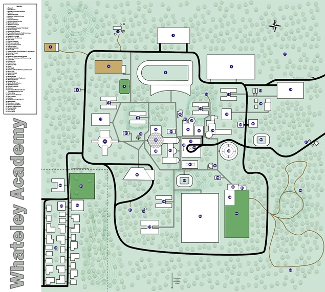 Campus Map | Whateley Academy Wiki | Fandom