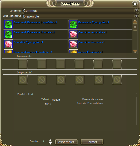 Gemmes | Crystal Saga France Wiki | Fandom